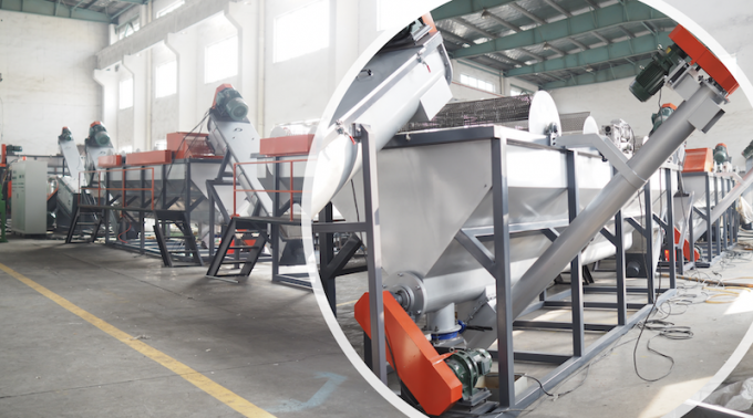 Sink Float Separation Tank Plastic Separation 1.8m